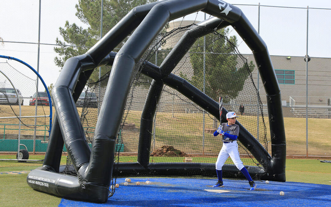 Inflatable Turtle Backstop | Rude American USA | Baseball & Softball ...